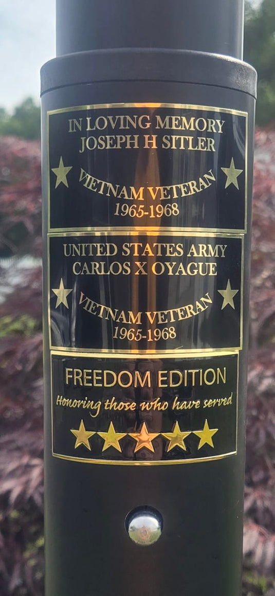 Custom Flagpole Plaque – OldGloryFlagpole