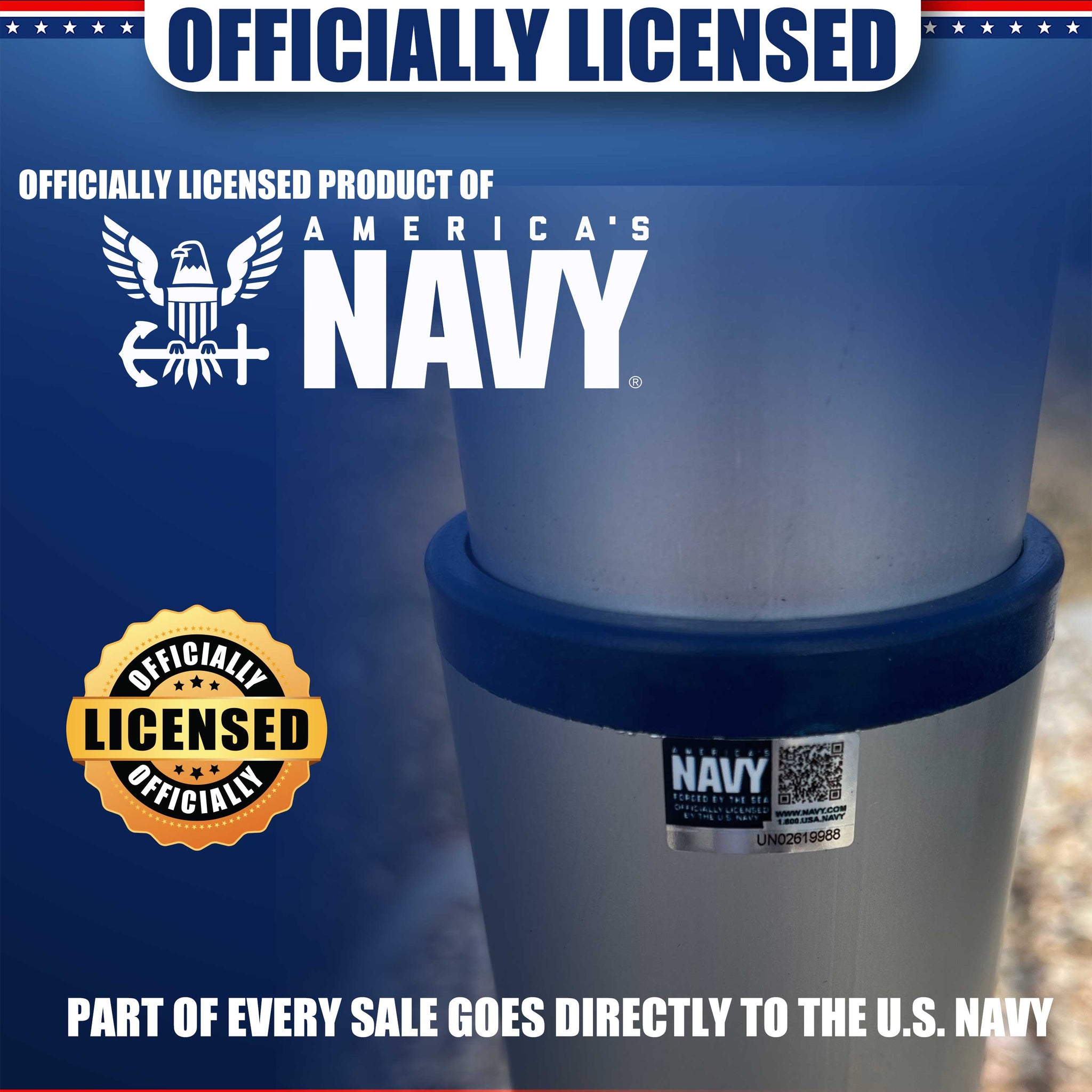 25' Delta TELESCOPING Flagpole NAVY Edition (Silver) – OldGloryFlagpole